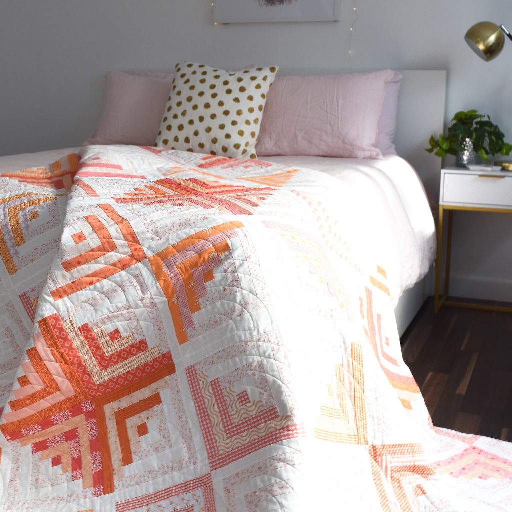 Log Cabin Quilt Love - She Quilts Alot